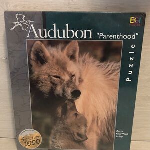 Buffalo Games | Other | Audubon Parenthood Puzzle Arctic Gray Wolf Pup ...